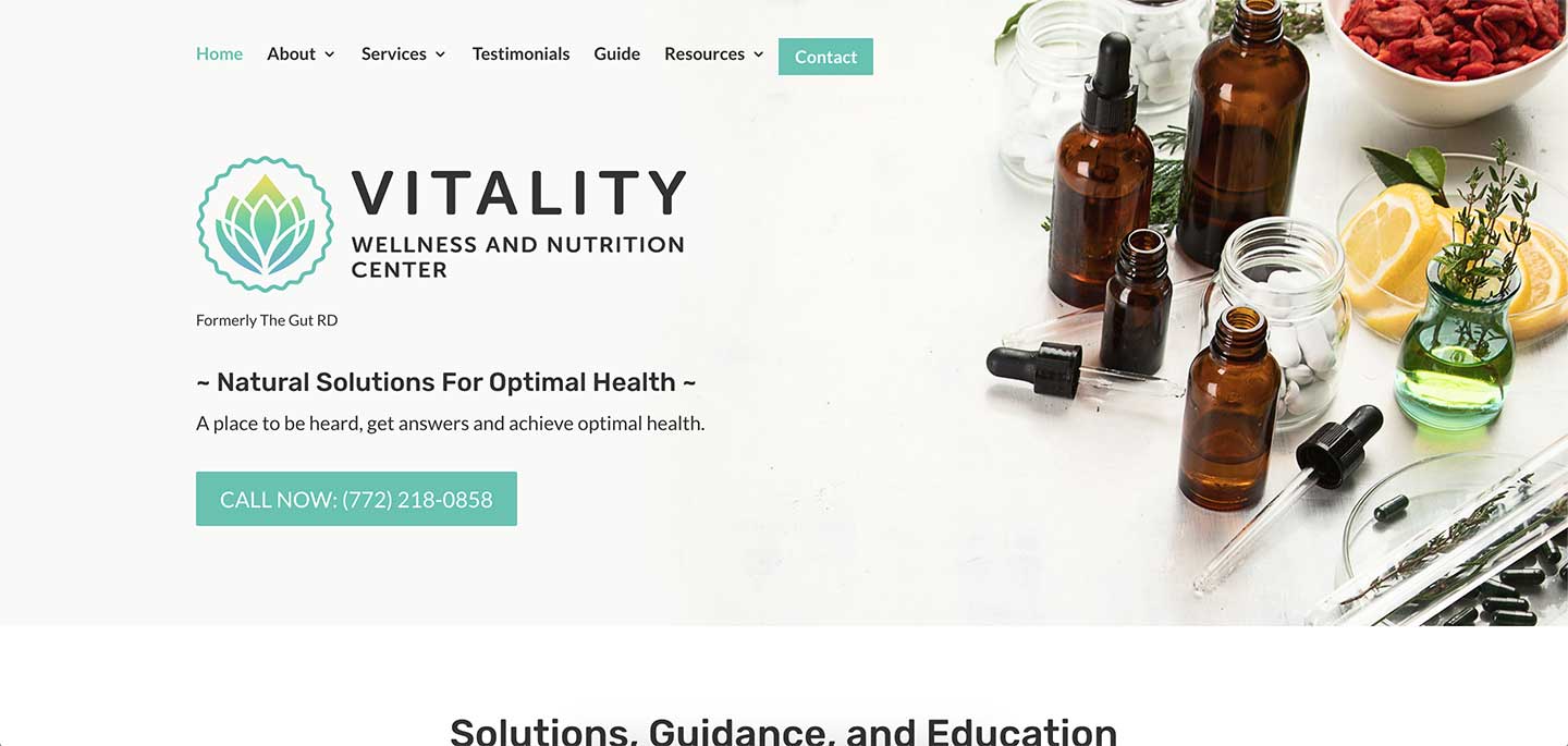 Vitality Wellness and Nutrition Center | Holistic Wellness | Root Cause ...